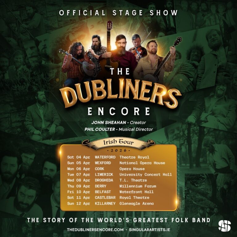 The Dubliners Encore announce Irish Tour 2026 - Gig Noise